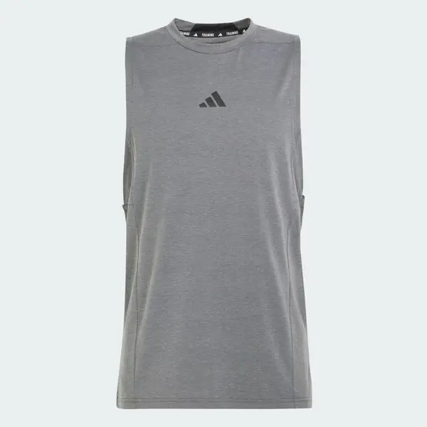 Adidas Designed For Training Workout Tank Top - Dgh Solid Grey