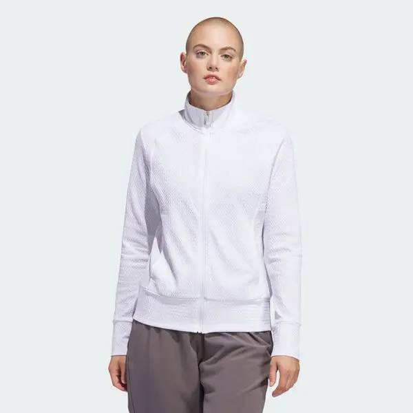 Adidas Ultimate365 Textured Jacket - White