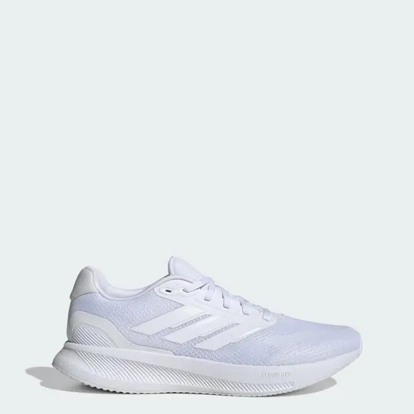 Adidas Runfalcon 5 Athletic Shoes - Cloud White / Cloud White / Cloud White