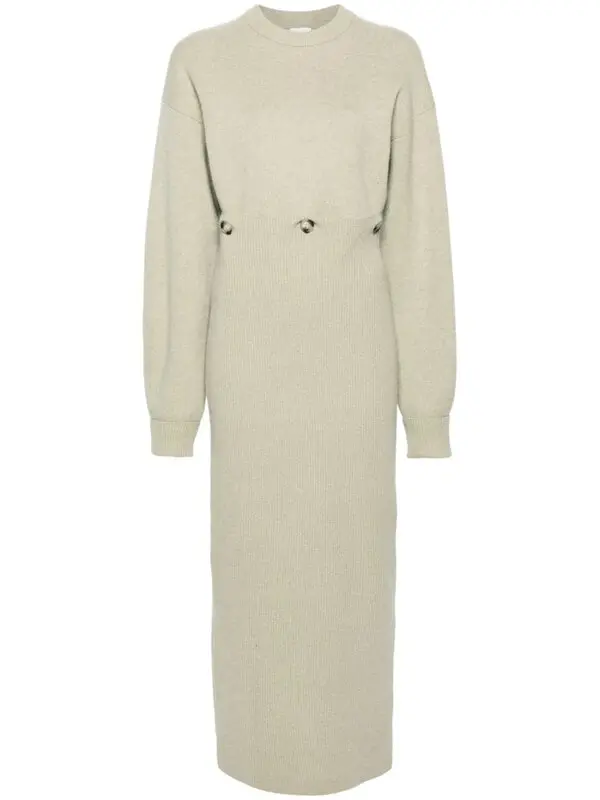 Nanushka Modular Merino Midi Dress