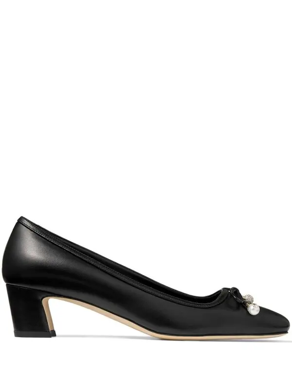 JIMMY CHOO Elme 45 Pumps - Black