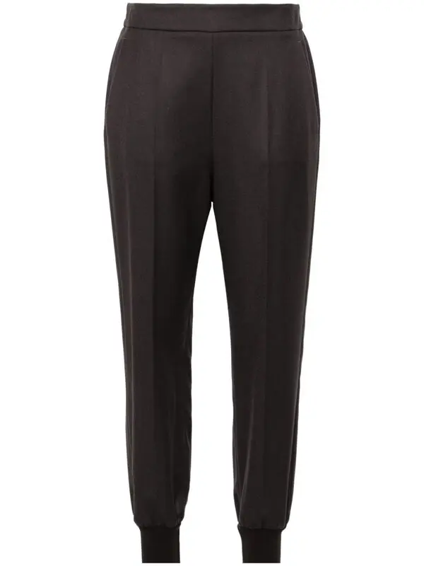 Stella McCartney Wool Tapered Trousers - Grey
