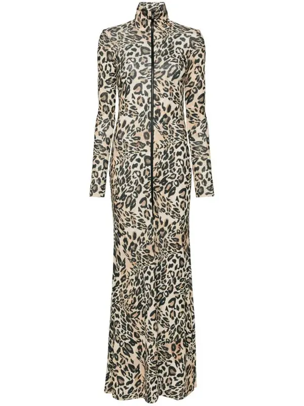Nanushka Leopard-print Maxi Dress