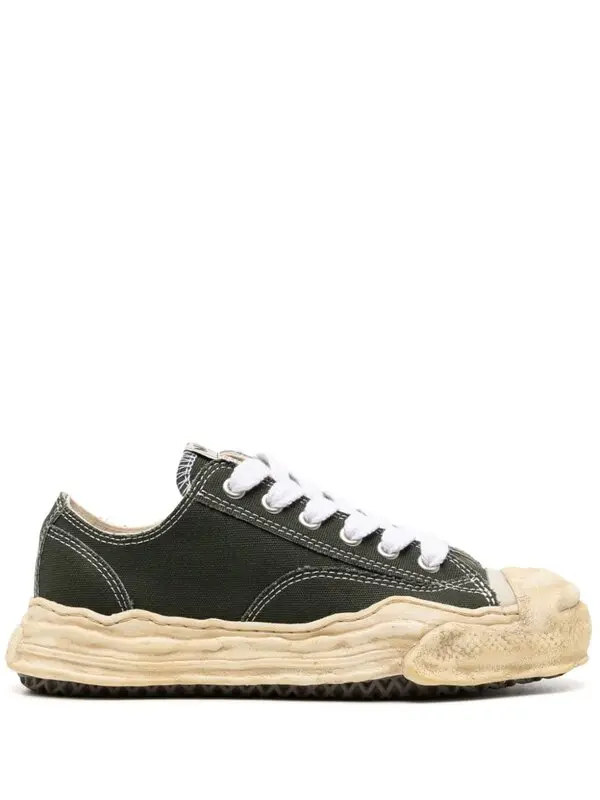 Mihara Yasuhiro Hank Sneakers - Green