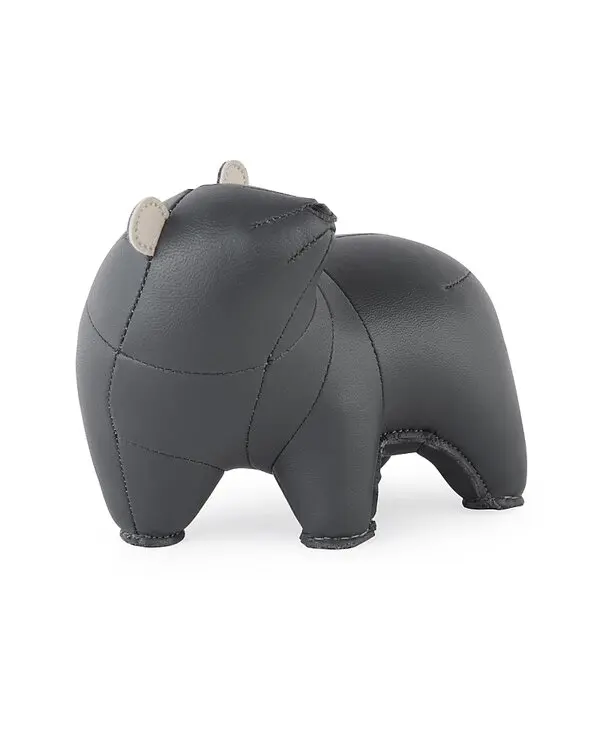 ZUNY Bear Bero Paperweight - Dark Gray + Wheat