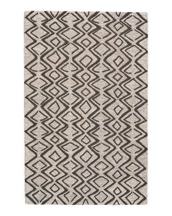 FEIZY Enzo 7428733f Area Rug, 3'6 X 5'6 - Black/gray