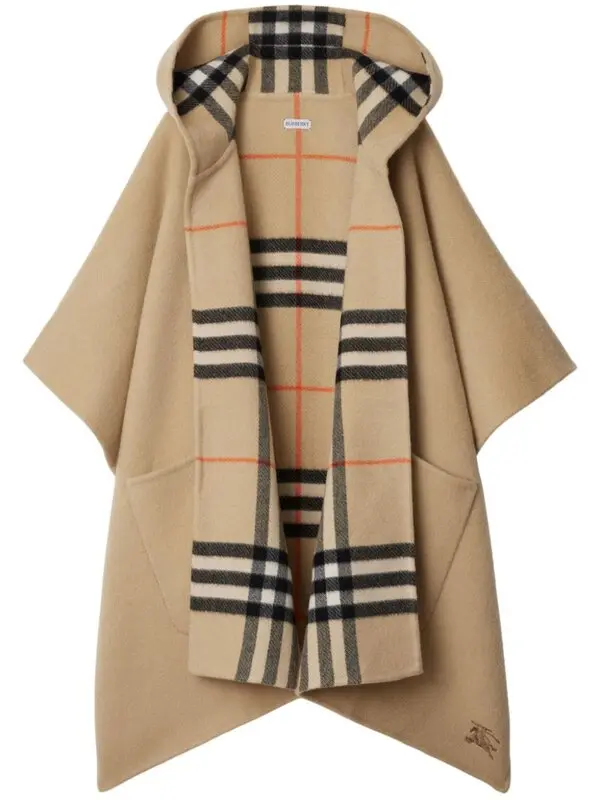 Burberry Vintage Check Reversible Cape