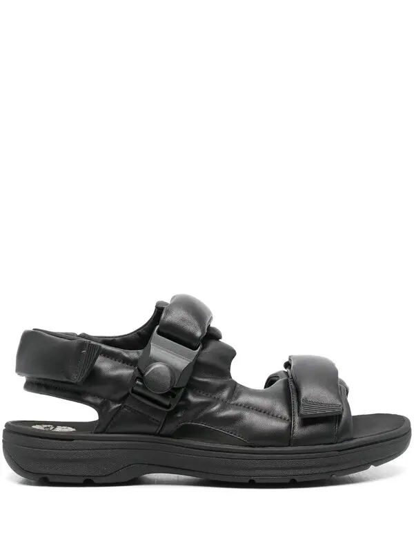 Martine Rose X Clarks Leather Sandals In Black 80% Off