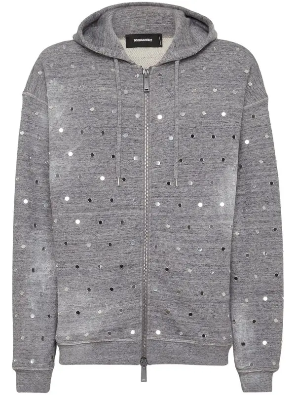 Dsquared2 Zip-up Cotton Hoodie