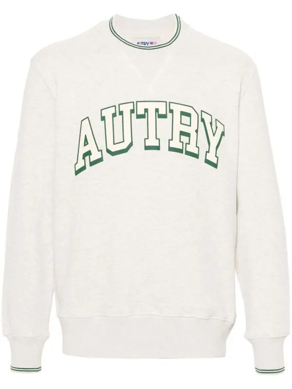 AUTRY Jersey Sweatshirt - Neutrals