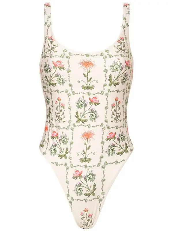 Agua Bendita Gema Oasis Swimsuit - White