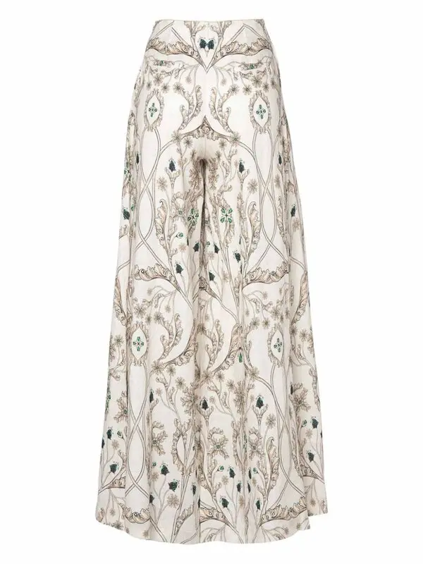 Agua Bendita Marea Alhaja Trousers - White