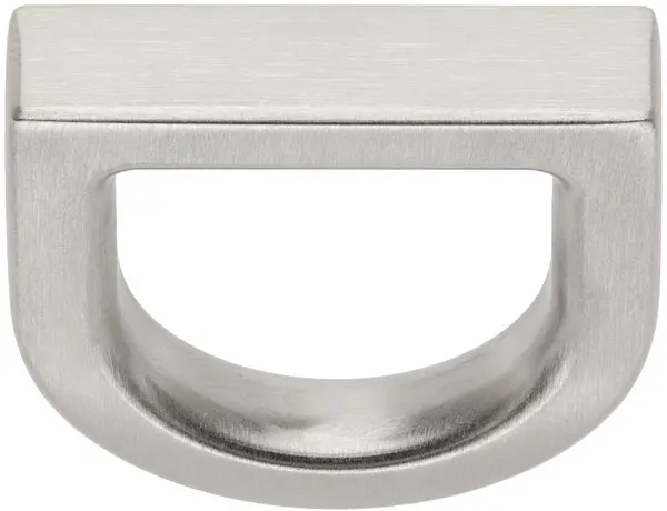 Rick Owens Silver Porterville Dring Ring In 128 Palladio - 52% Off 