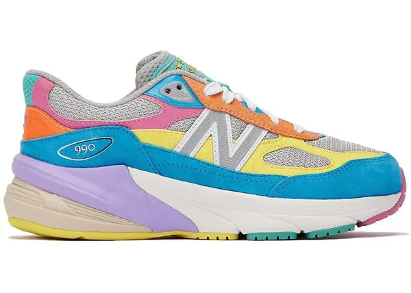 NEW BALANCE 990v6 Dtlr Gelato Sneakers - Multicolor