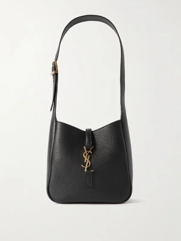 Saint Laurent Le 5 À 7 Mini Textured-leather Shoulder Bag