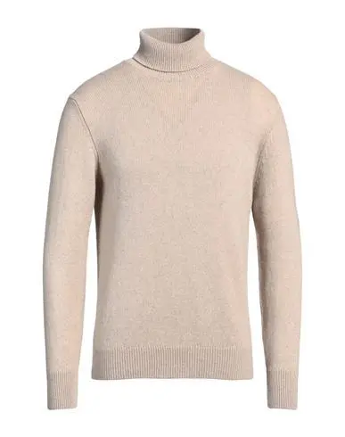 ARAGONA Cashmere Turtleneck - Beige