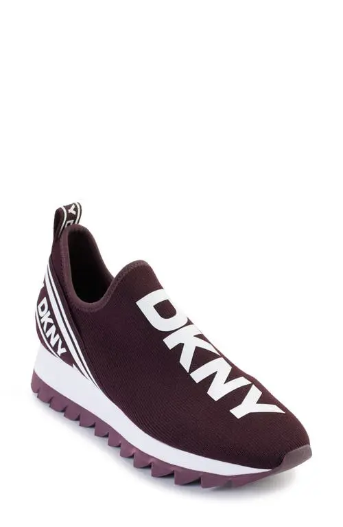 Dkny Abbi Slip-on Sneaker - Dark Cherry