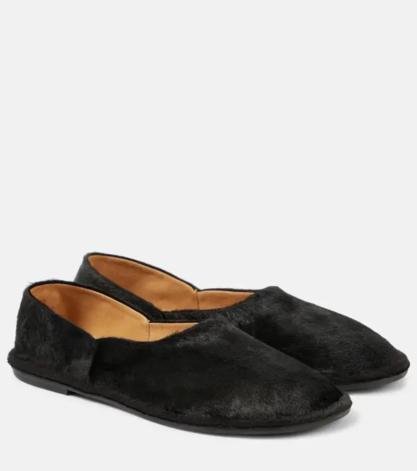 THE ROW Canal Leather Flats