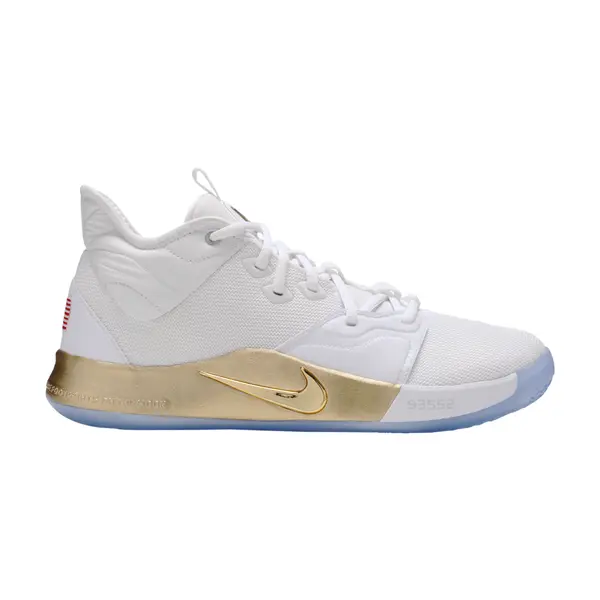 Nike Nasa X Pg 3 'apollo Missions' Special Box Sneakers - White