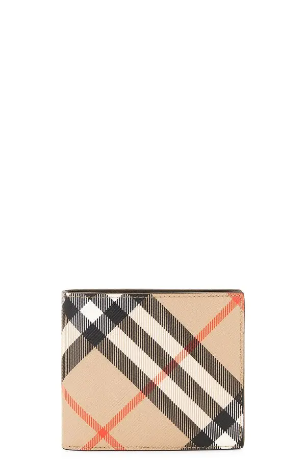 Burberry Wallet In Nude - Sand