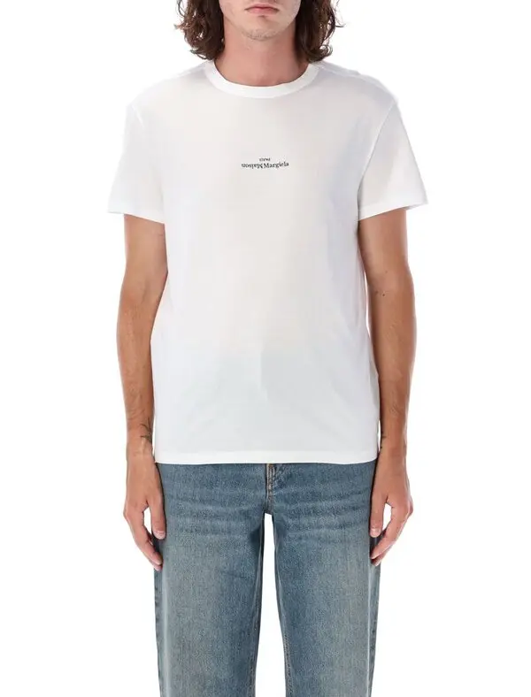 MAISON MARGIELA Reverse Logo T-shirt - White