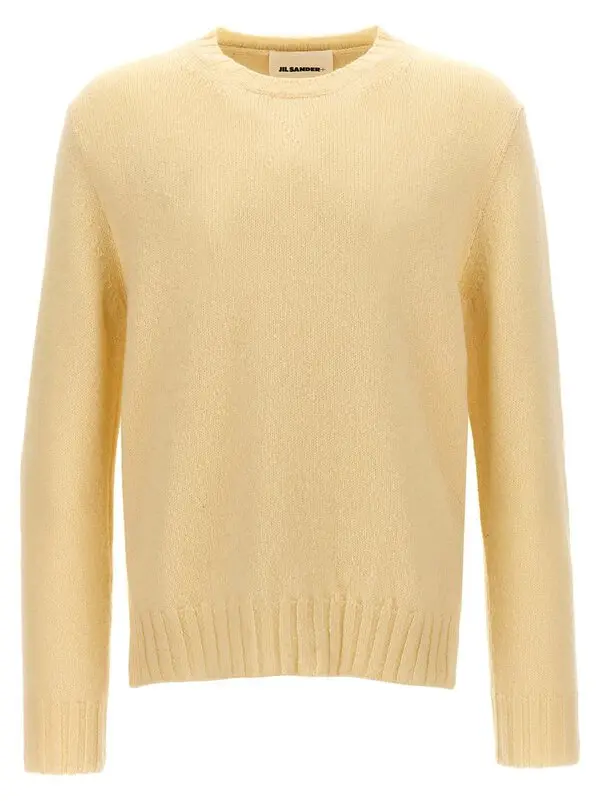 JIL SANDER Wool-blend Crew Neck Sweater