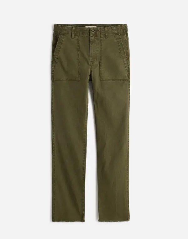 Madewell The Curvy Slim Straight Trouser Pant