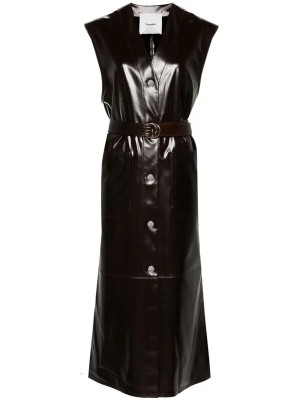 Nanushka Rainey Mid-length Sleeveless Coat