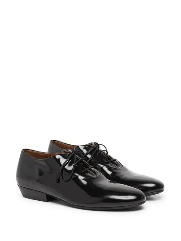 Marsèll Patent Leather Oxford Shoes - Black