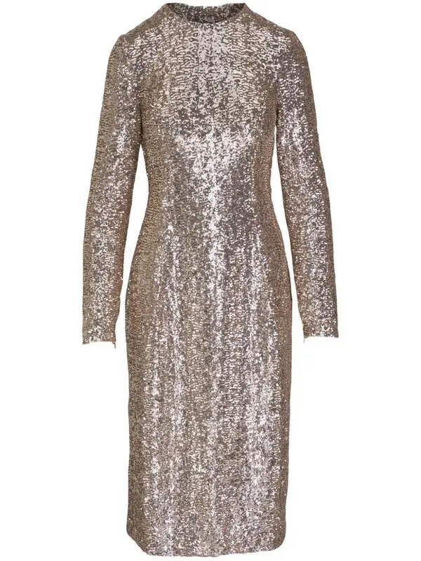 Michael Kors Sequinned Midi Dress
