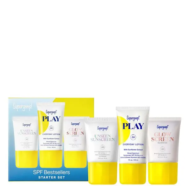 SUPERGOOP Spf Bestsellers Starter Set