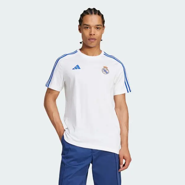 Adidas Real Madrid Dna Tee In White 20% Off Editorialist
