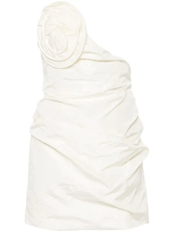 Magda Butrym Floral Appliqué Mini Dress