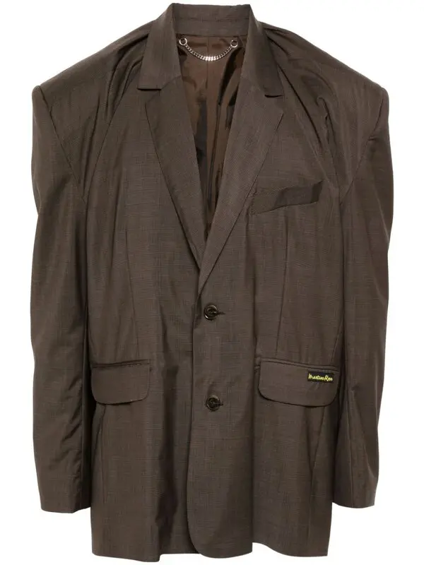 Martine Rose Logo-patch Blazer