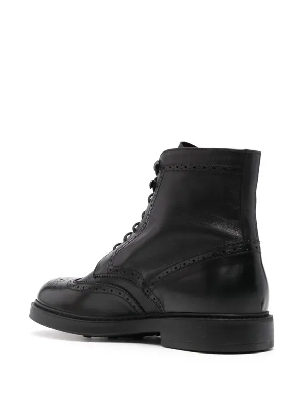 DOUCAL'S Perforated Leather Boots