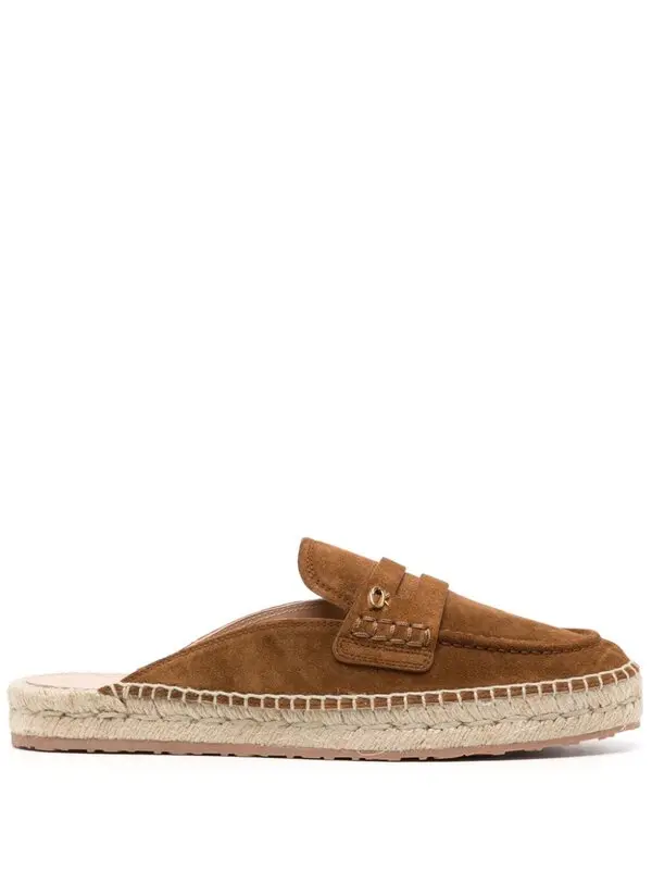 GIANVITO ROSSI Lido Espadrille Mules