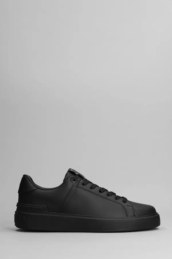 Balmain B Court Sneakers - Black