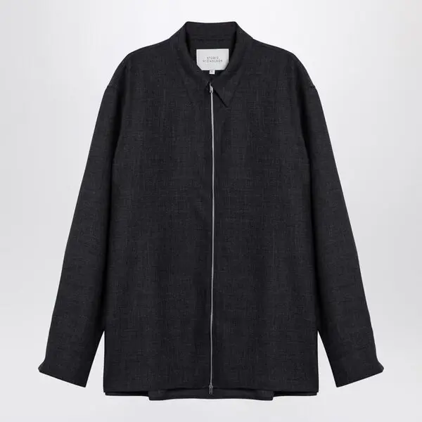 Studio Nicholson Dark Zip Shirt