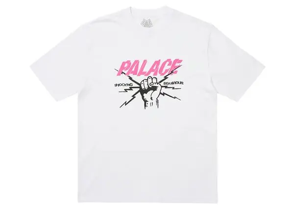 PALACE Shocking Behaviour T-shirt - White