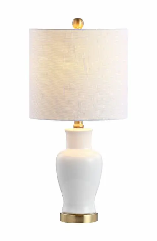 JONATHAN Y Chi Ceramic/iron Modern Classic Led Table Lamp