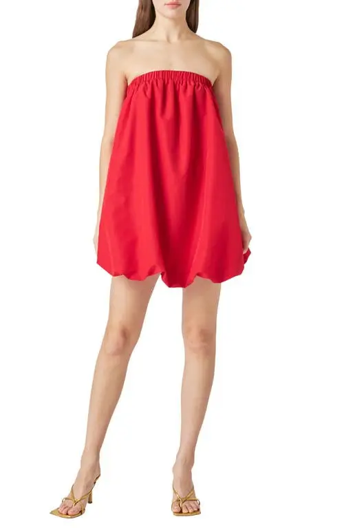 Endless Rose Strapless Mini Dress