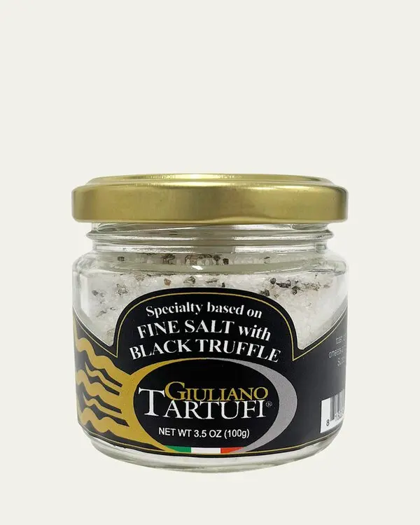 GIULIANO TARTUFI White Sicily Salt With Black Truffle