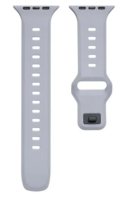 THE POSH TECH Premium Silicone 38–41mm Apple Watch® Watchband - Grey
