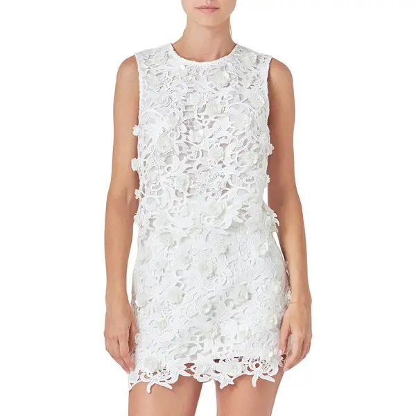 Endless Rose Embellished Sleeveless Top