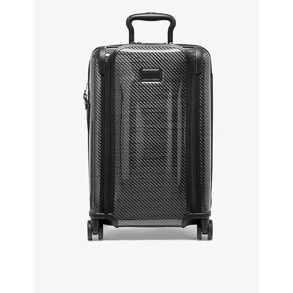 Tumi International Expandable Four-wheel Hardshell Carry-on Suitcase 55cm - Black/graphite