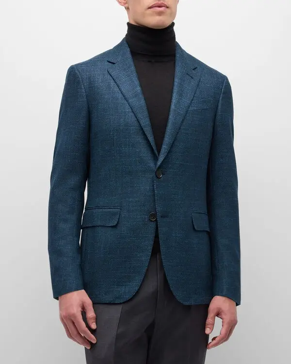 Zegna Crossover Wool-cashmere Blazer