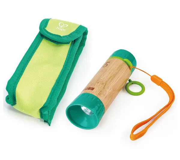 Hape Nature Fun Hand-powered Flashlight W/ Case - One-color | Editorialist