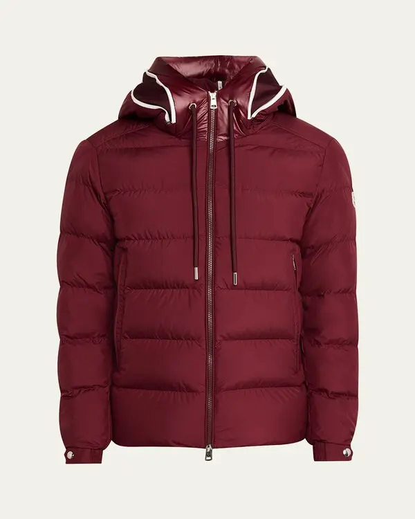 Moncler Cardere Puffer Jacket - Medium Red