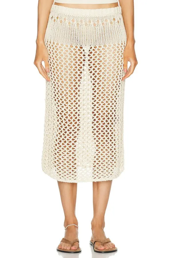 Christopher Esber Pointelle Fractus Skirt