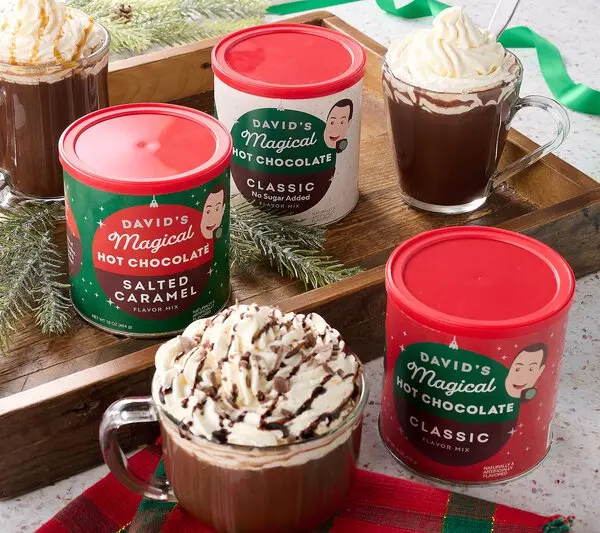 IN THE KITCHEN WITH DAVID David's Magical Hot Chocolate 16oz Canisters Of Hot Cocoa